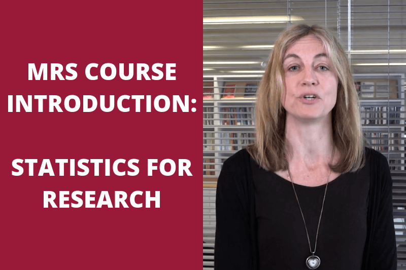MRS Statistics for Research Course - Introduction | Kogan Page | Kogan Page